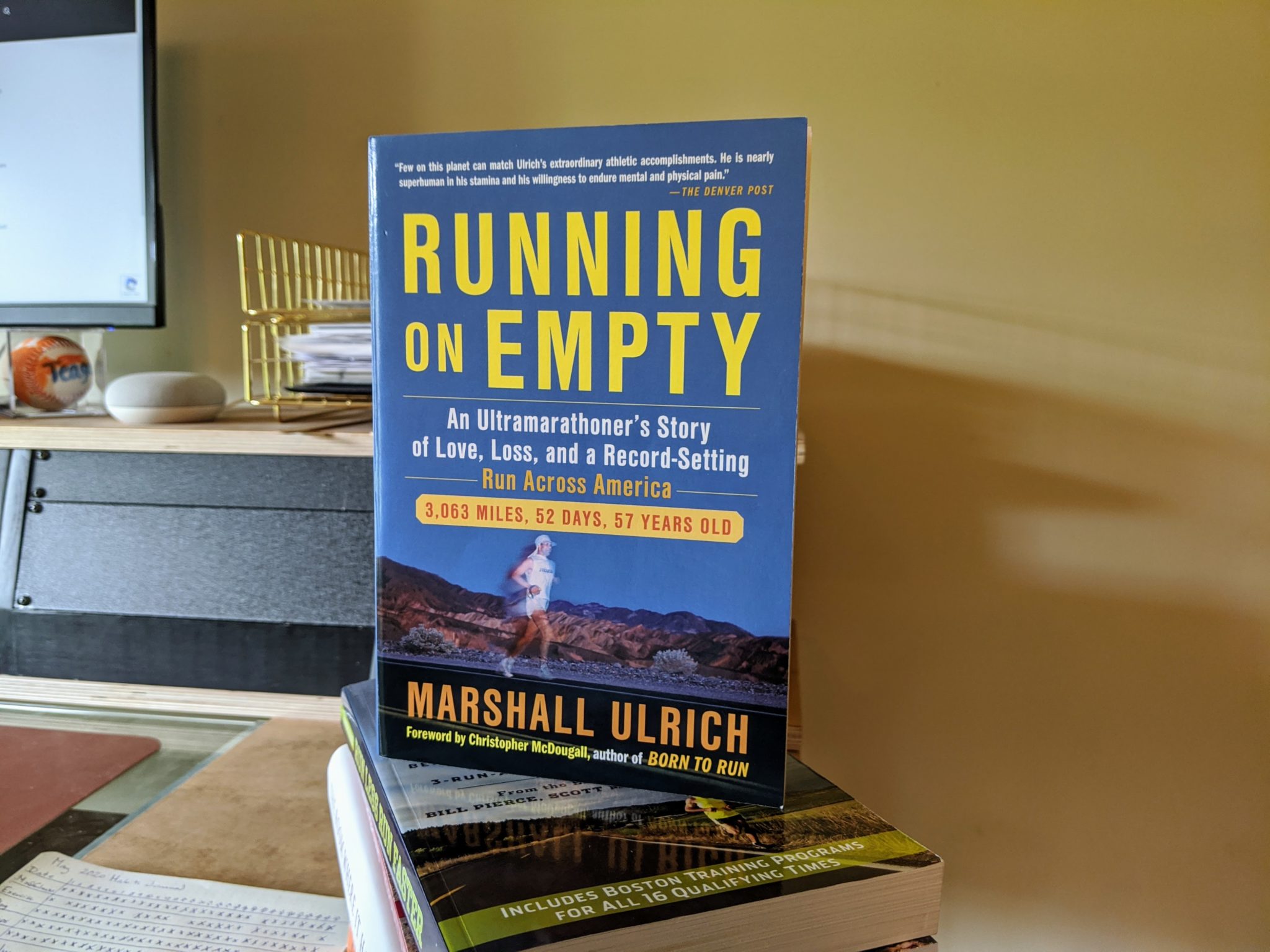 Day 61: Short Book Review, “Running on Empty” by Marshall Ulrich – Jon ...