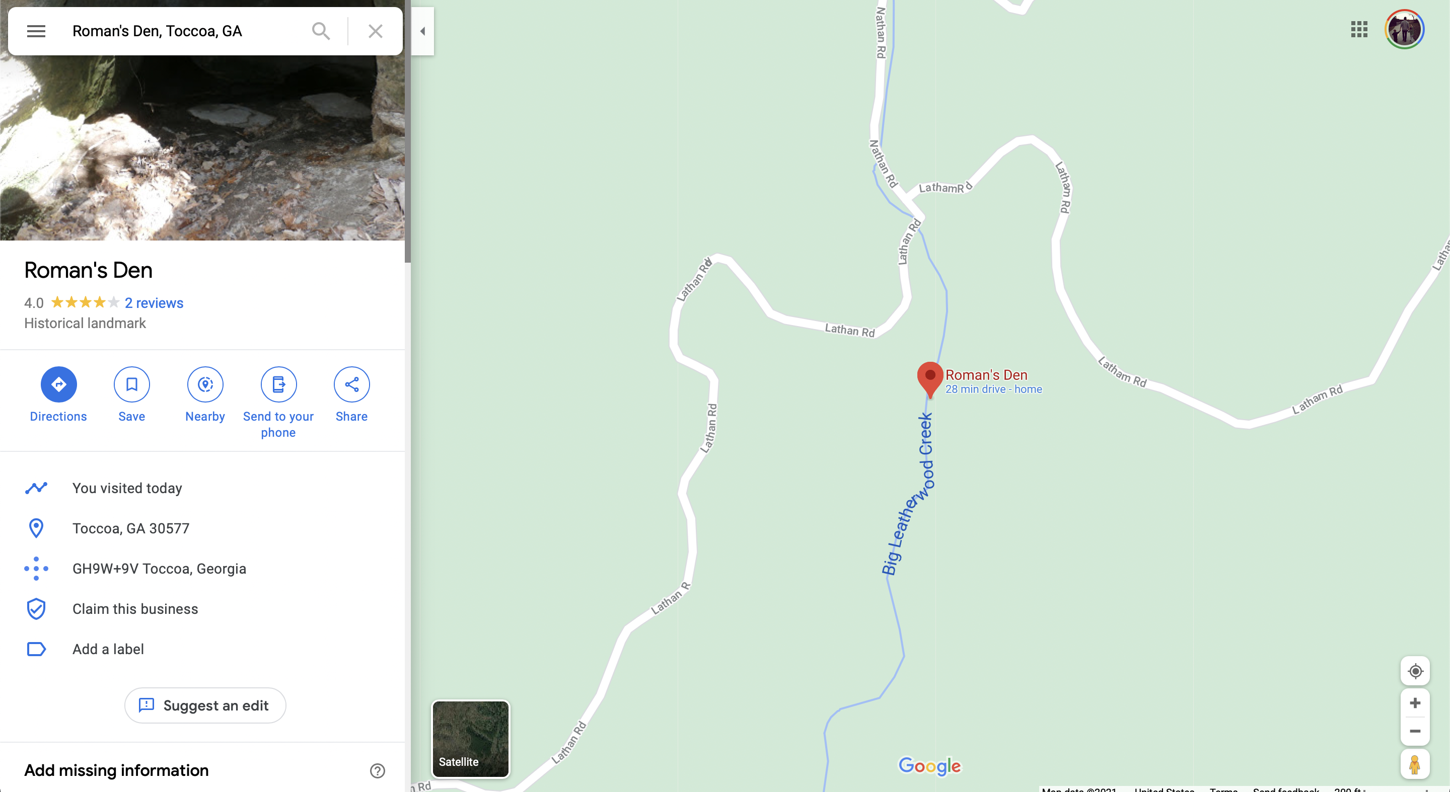 Finding Roman’s Den – Jon Penland