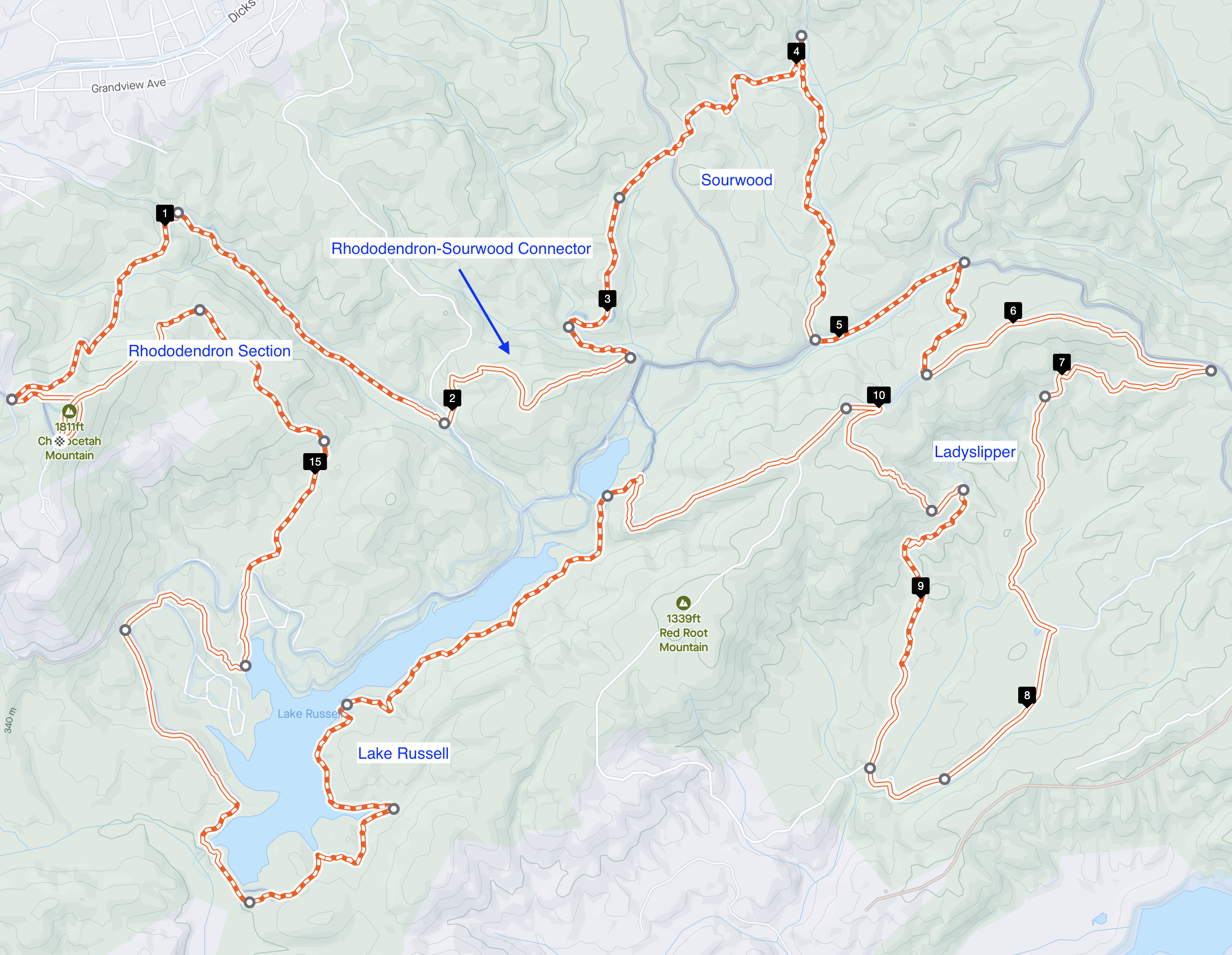 The Lake Russell Great Loop – Jon Penland